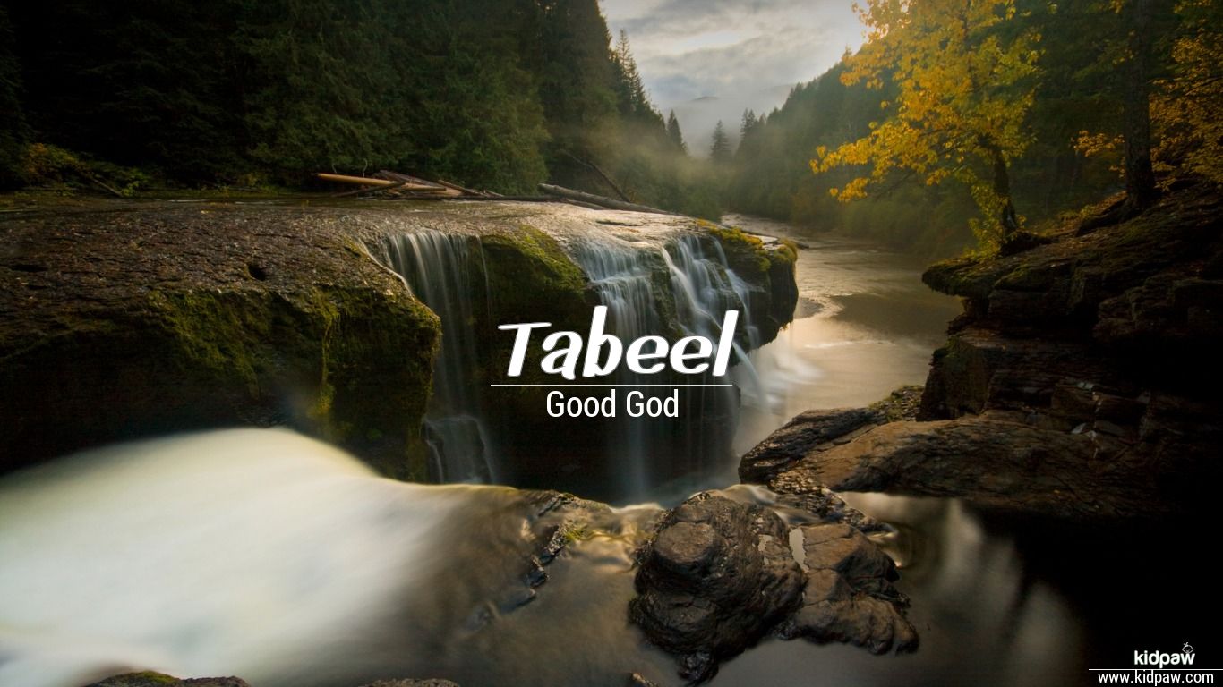 Tabeel 3D Name Wallpaper for Mobile, Write Name on Photo Online
