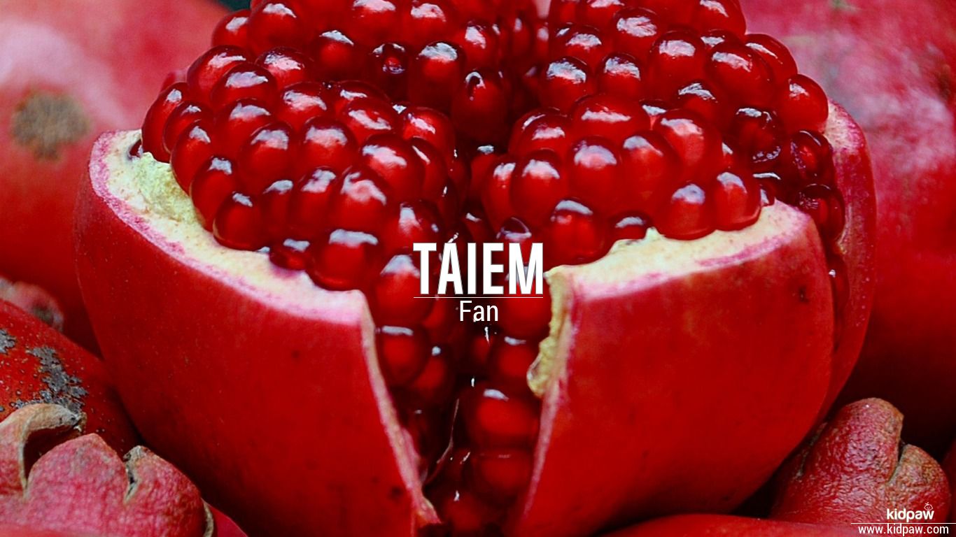 Taiem 3D Name Wallpaper for Mobile, Write Name on Photo Online