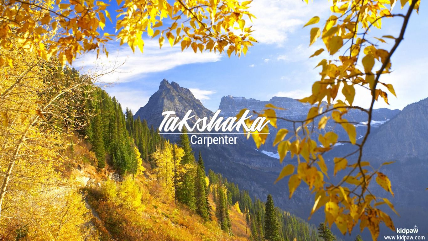 Takshaka 3D Name Wallpaper for Mobile, Write तक्षक Name on Photo Online