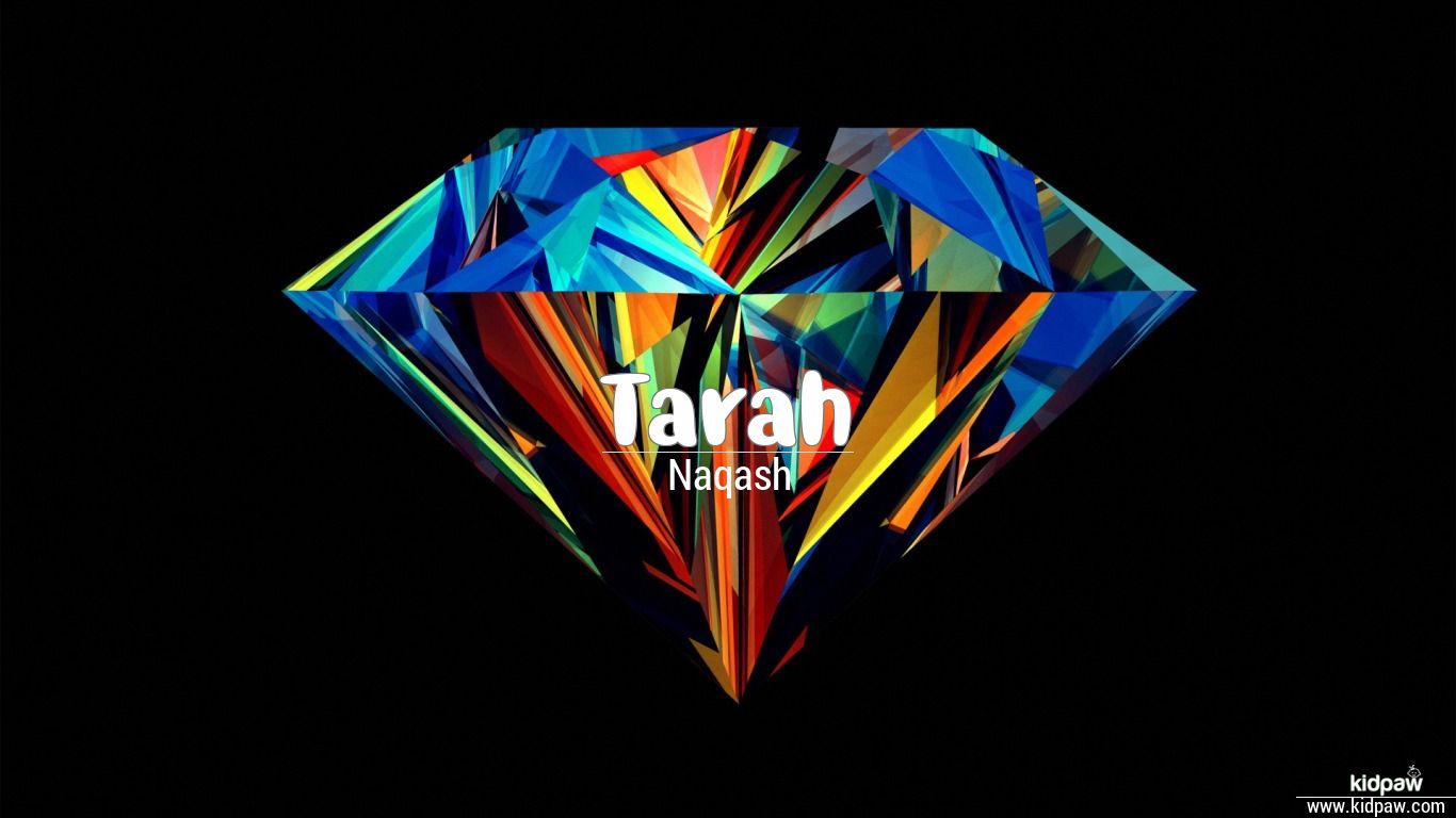 Tarah 3D Name Wallpaper for Mobile, Write Name on Photo Online