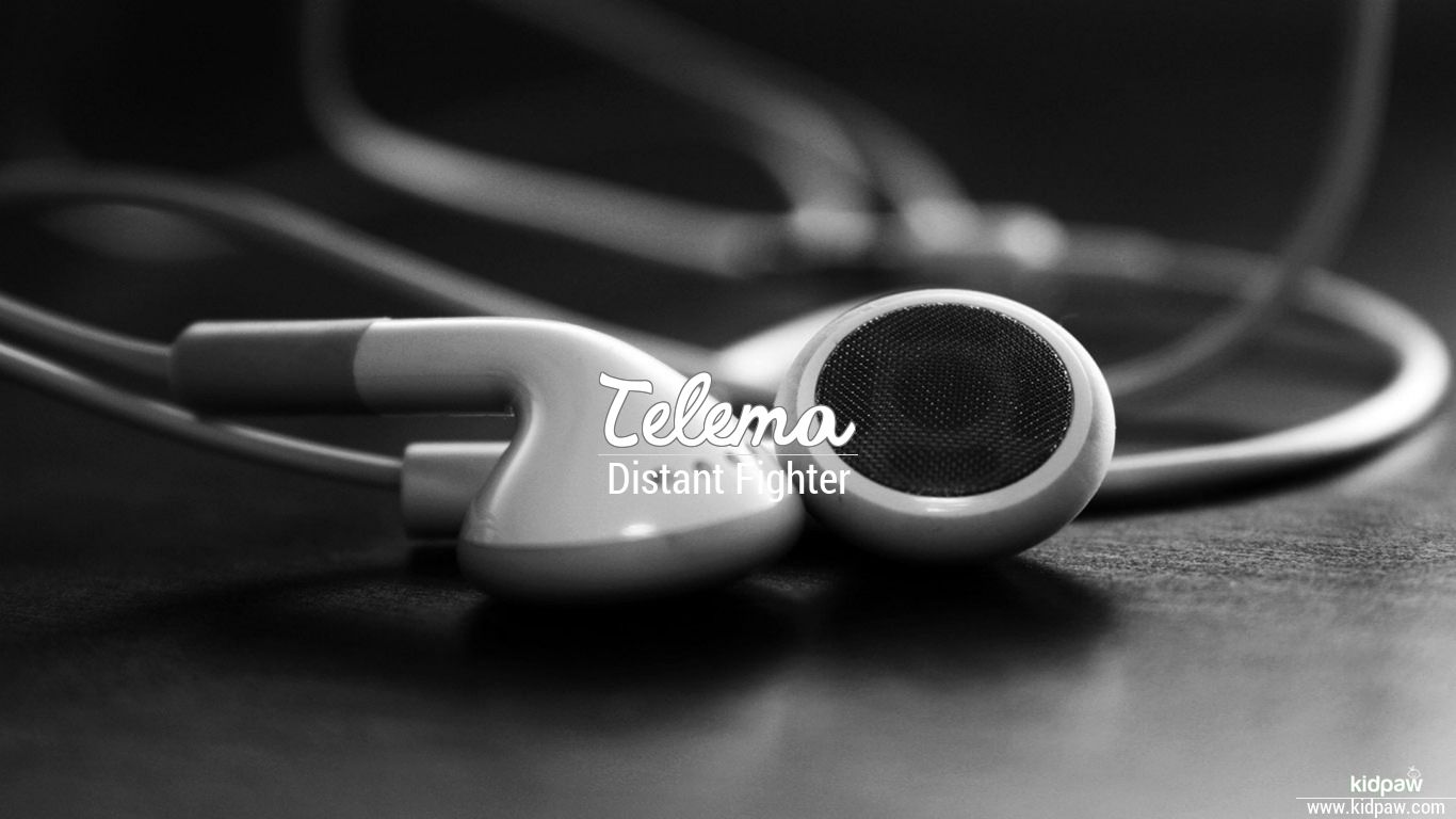 Telema 3D Name Wallpaper for Mobile, Write Name on Photo Online