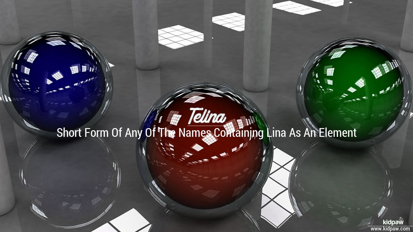 Telina 3D Name Wallpaper for Mobile, Write Name on Photo Online