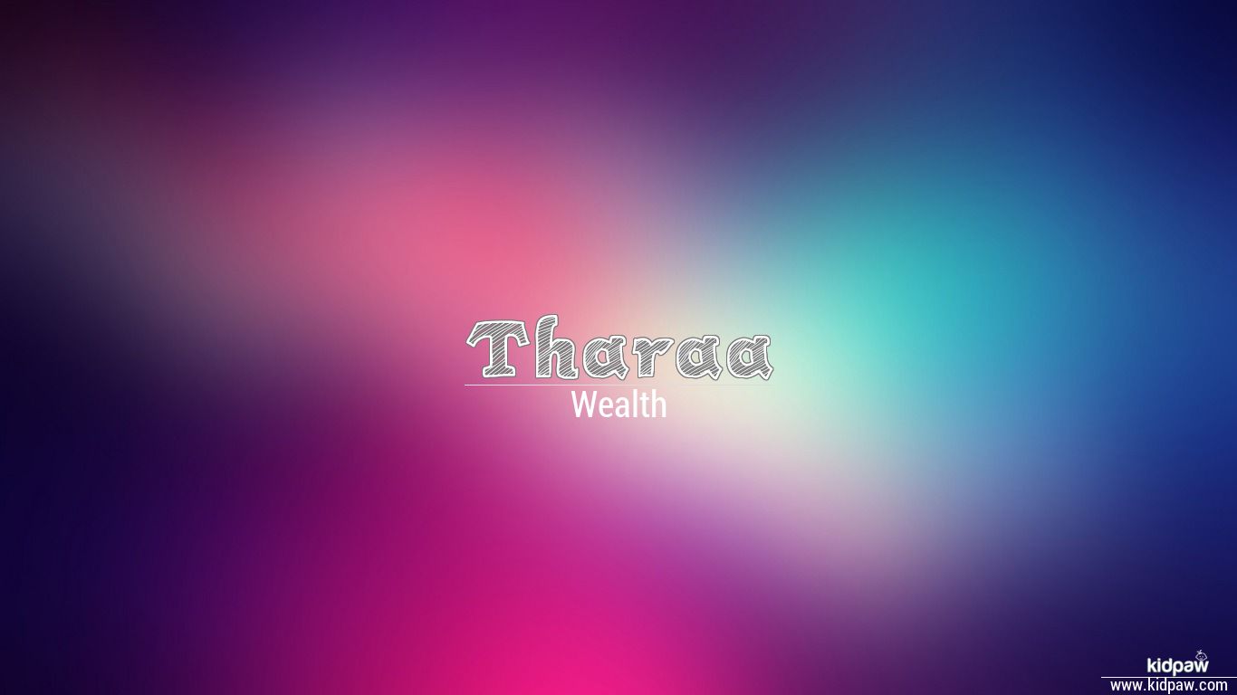 Tharaa 3D Name Wallpaper for Mobile, Write تھرا Name on Photo Online