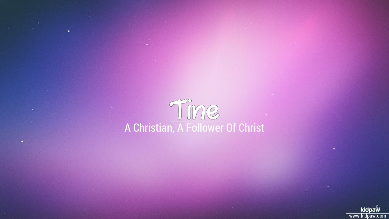 Tine 3D Name Wallpaper for Mobile, Write Name on Photo Online