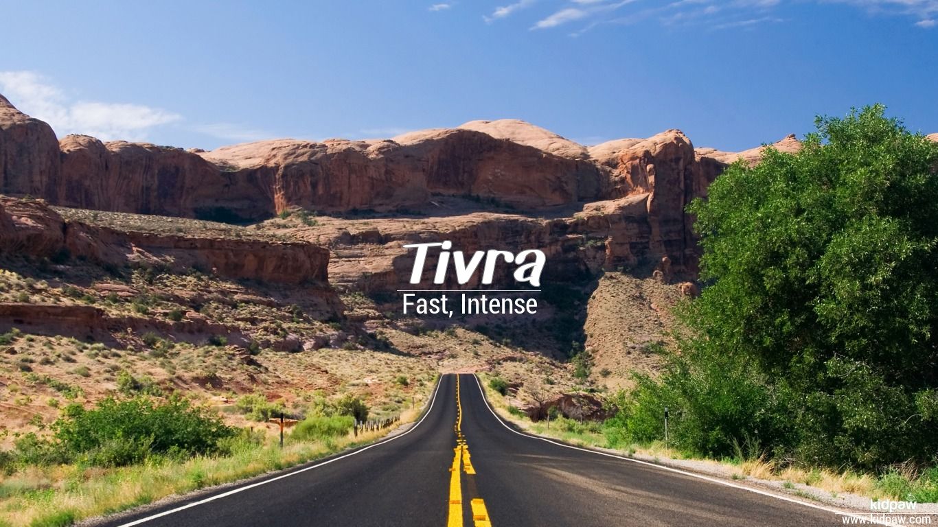 Tivra 3D Name Wallpaper for Mobile, Write तीव्र Name on Photo Online