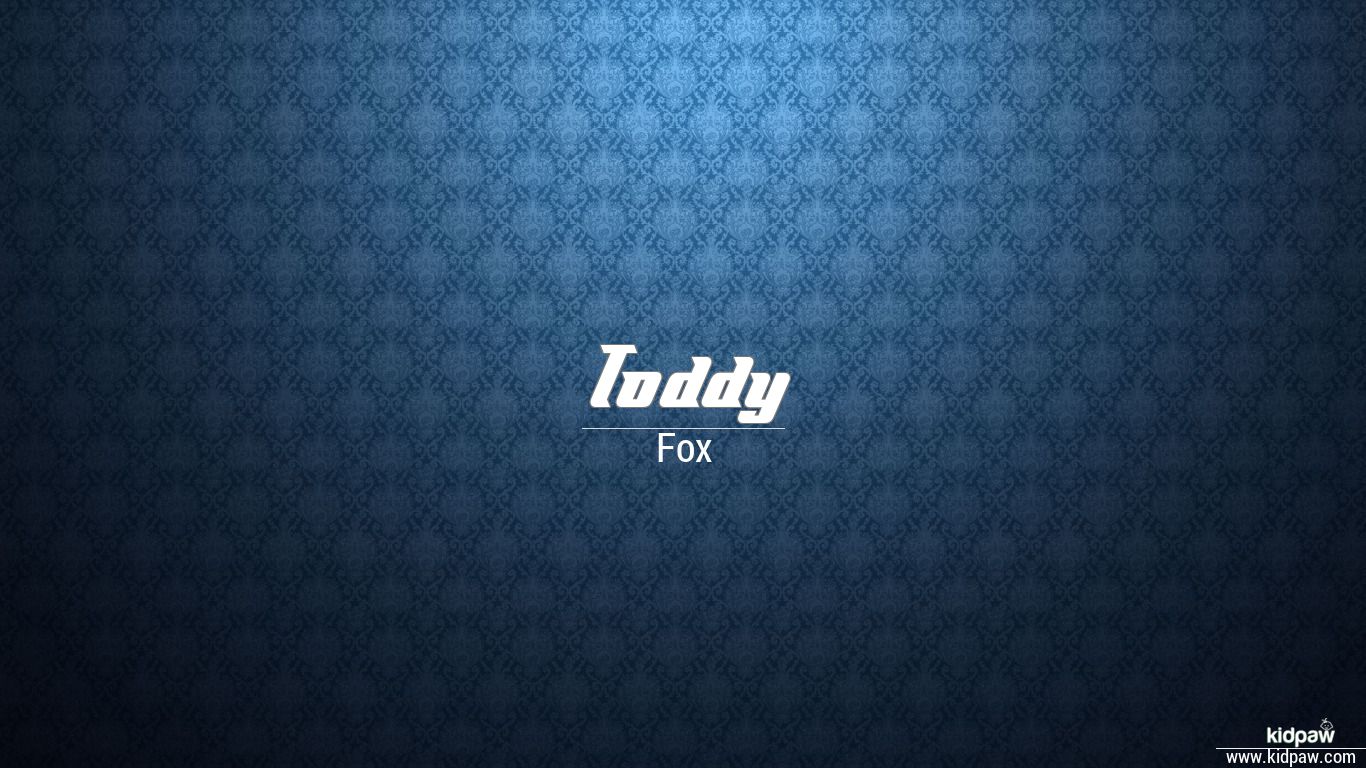 Toddy 3D Name Wallpaper for Mobile, Write Name on Photo Online