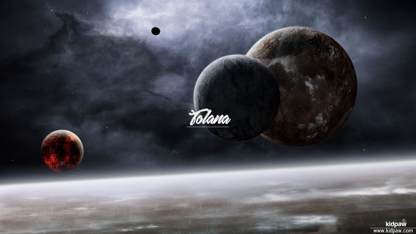 Tolana 3D Name Wallpaper for Mobile, Write तोलना Name on Photo Online