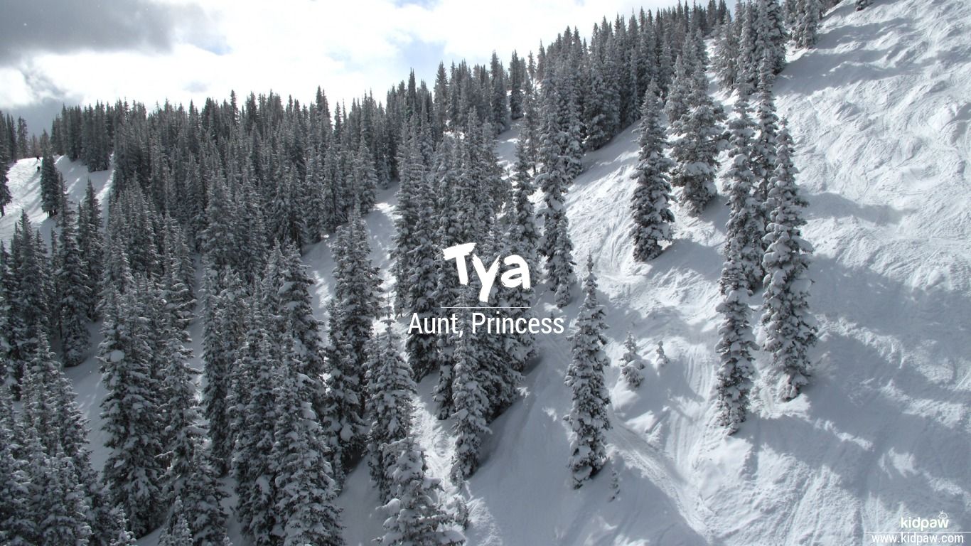 Tya 3D Name Wallpaper for Mobile, Write Name on Photo Online