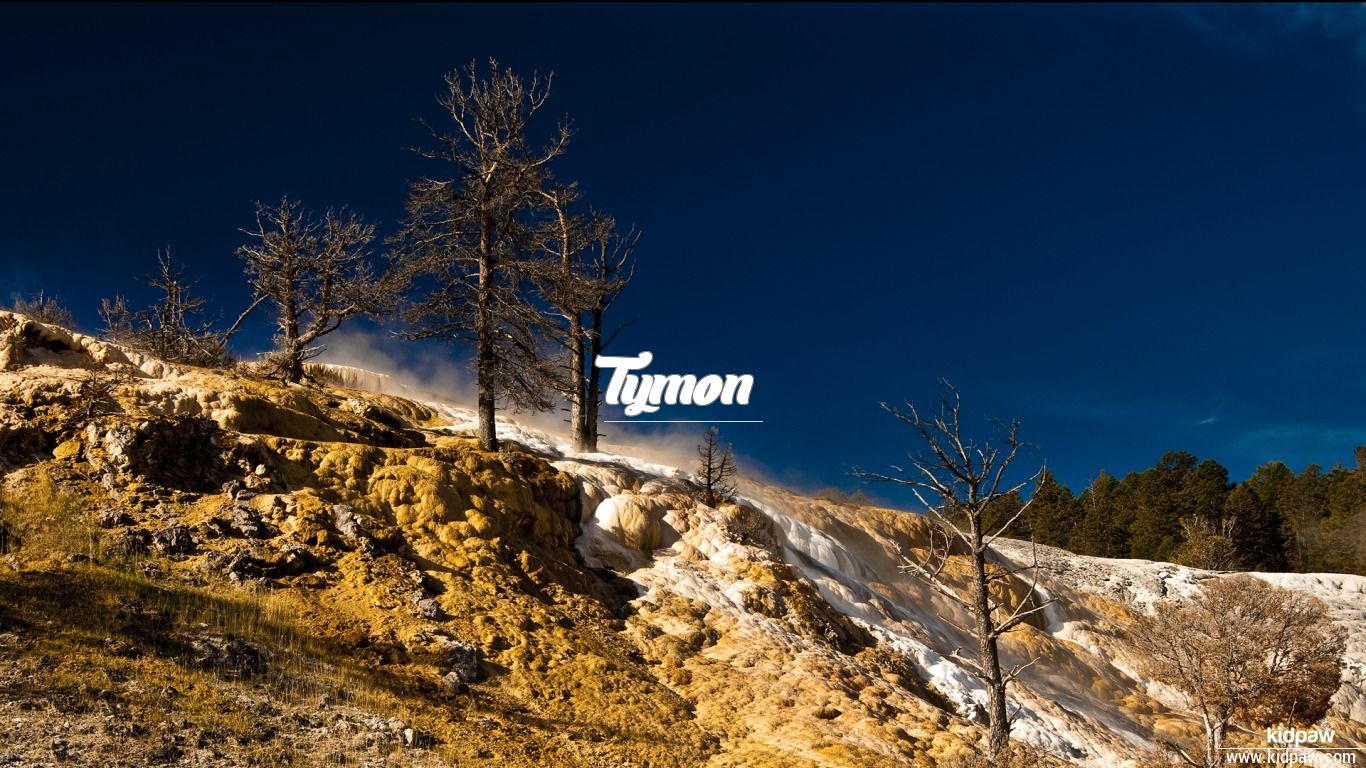 Tymon 3D Name Wallpaper for Mobile, Write Name on Photo Online
