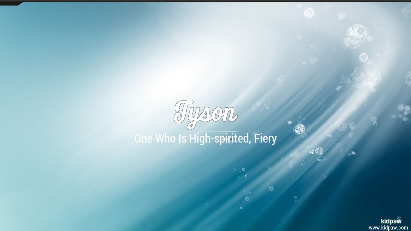 Tyson 3D Name Wallpaper for Mobile, Write Name on Photo Online