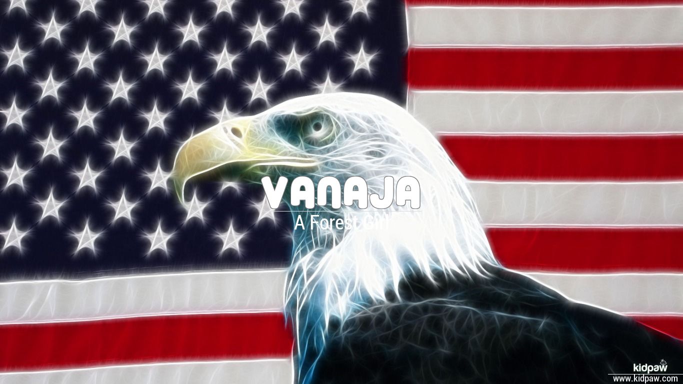 Vanaja 3D Name Wallpaper for Mobile, Write वनजा Name on Photo Online