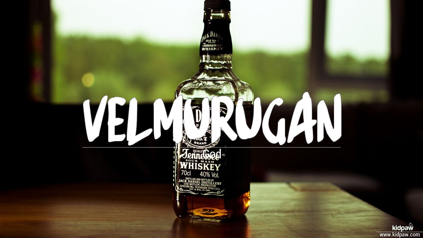 Velmurugan 3D Name Wallpaper for Mobile, Write वेल्मुरुगन Name on Photo Online