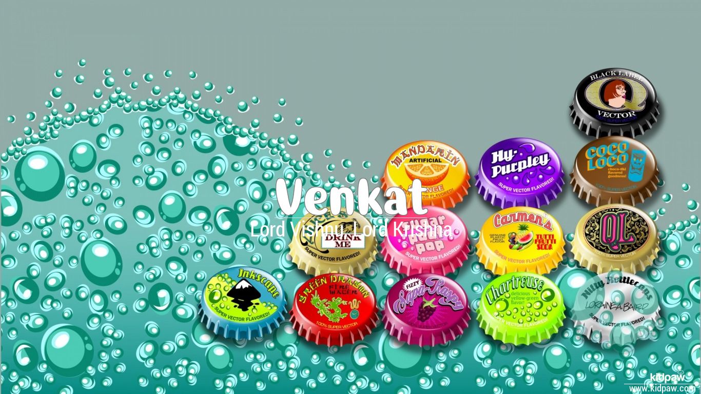 Venkat 3D Name Wallpaper for Mobile, Write वेंकट Name on Photo Online