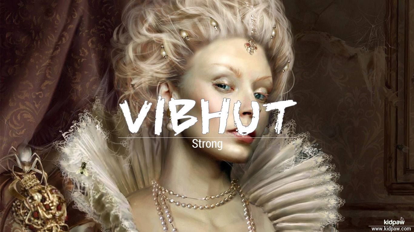 Vibhut 3D Name Wallpaper for Mobile, Write विभुत Name on Photo Online