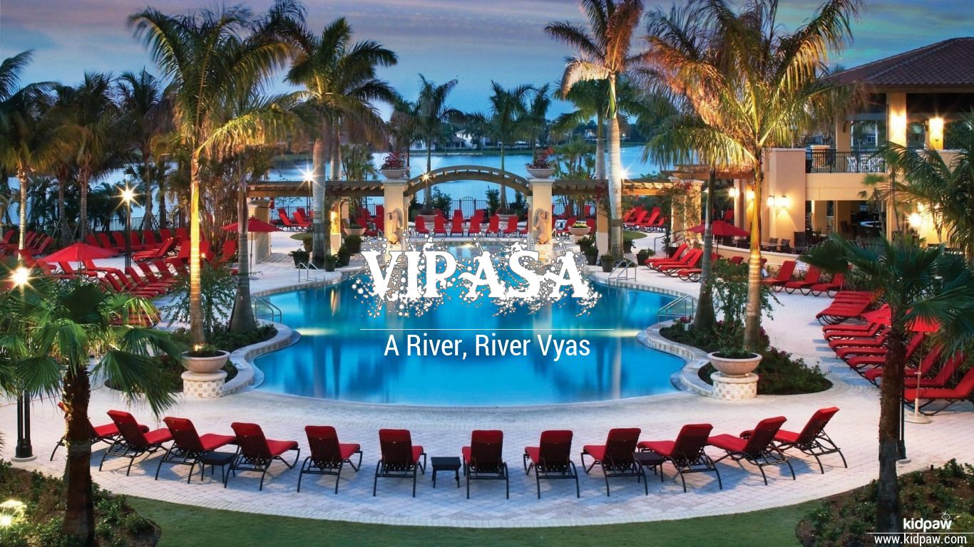 Vipasa 3D Name Wallpaper for Mobile, Write वीपासा Name on Photo Online