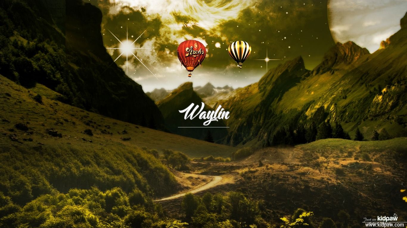 Waylin 3D Name Wallpaper for Mobile, Write Name on Photo Online