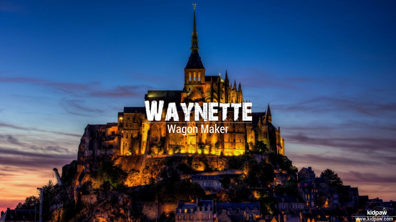 Waynette 3D Name Wallpaper for Mobile, Write Name on Photo Online