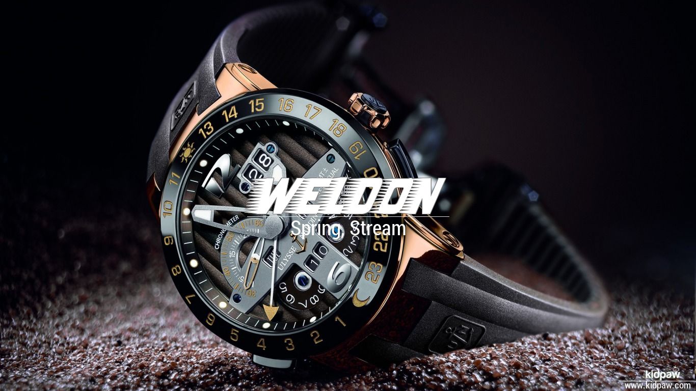 Weldon 3D Name Wallpaper for Mobile, Write Name on Photo Online