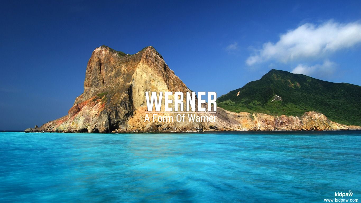 Werner 3D Name Wallpaper for Mobile, Write Name on Photo Online