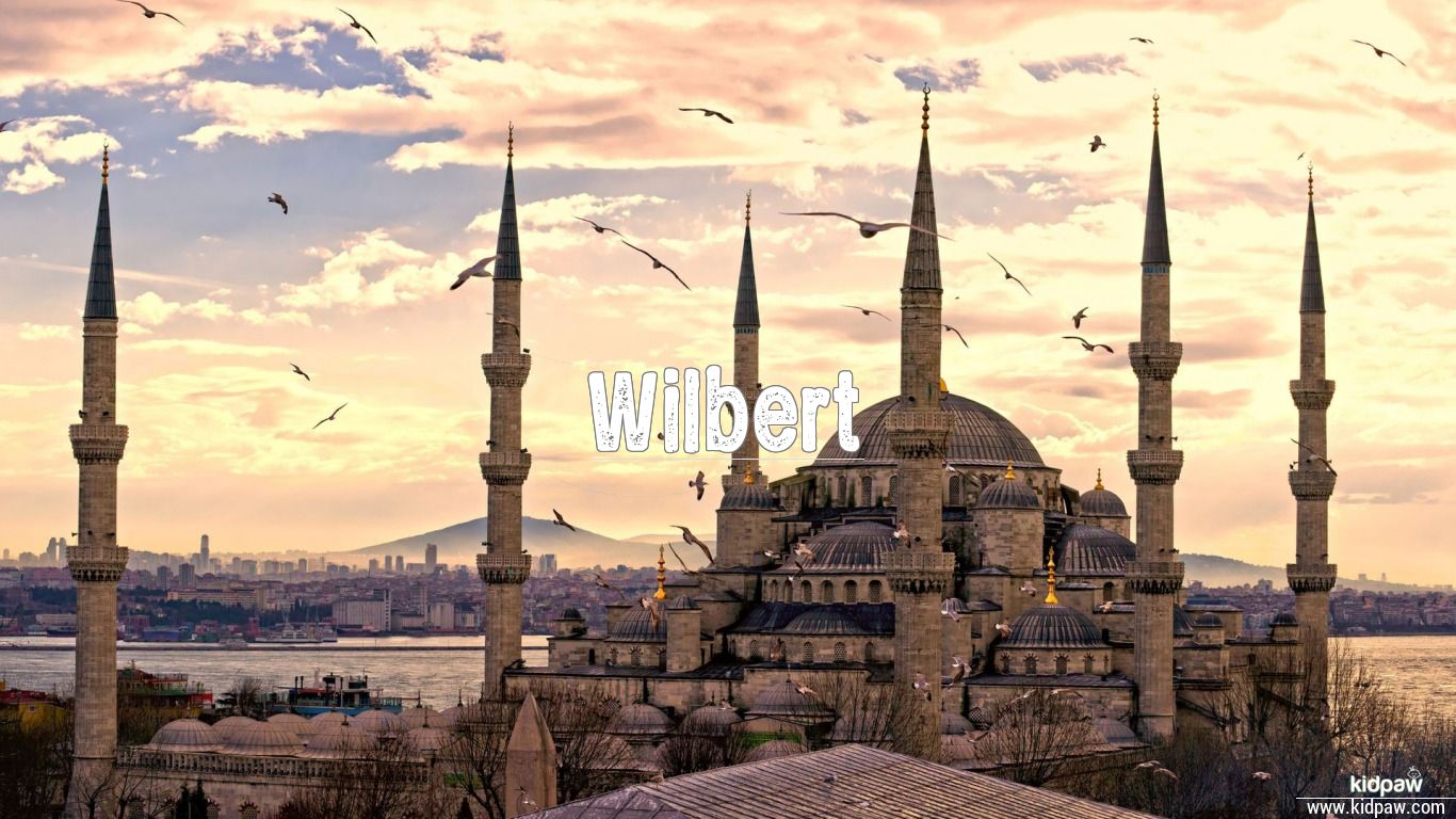 Wilbert 3D Name Wallpaper for Mobile, Write Name on Photo Online