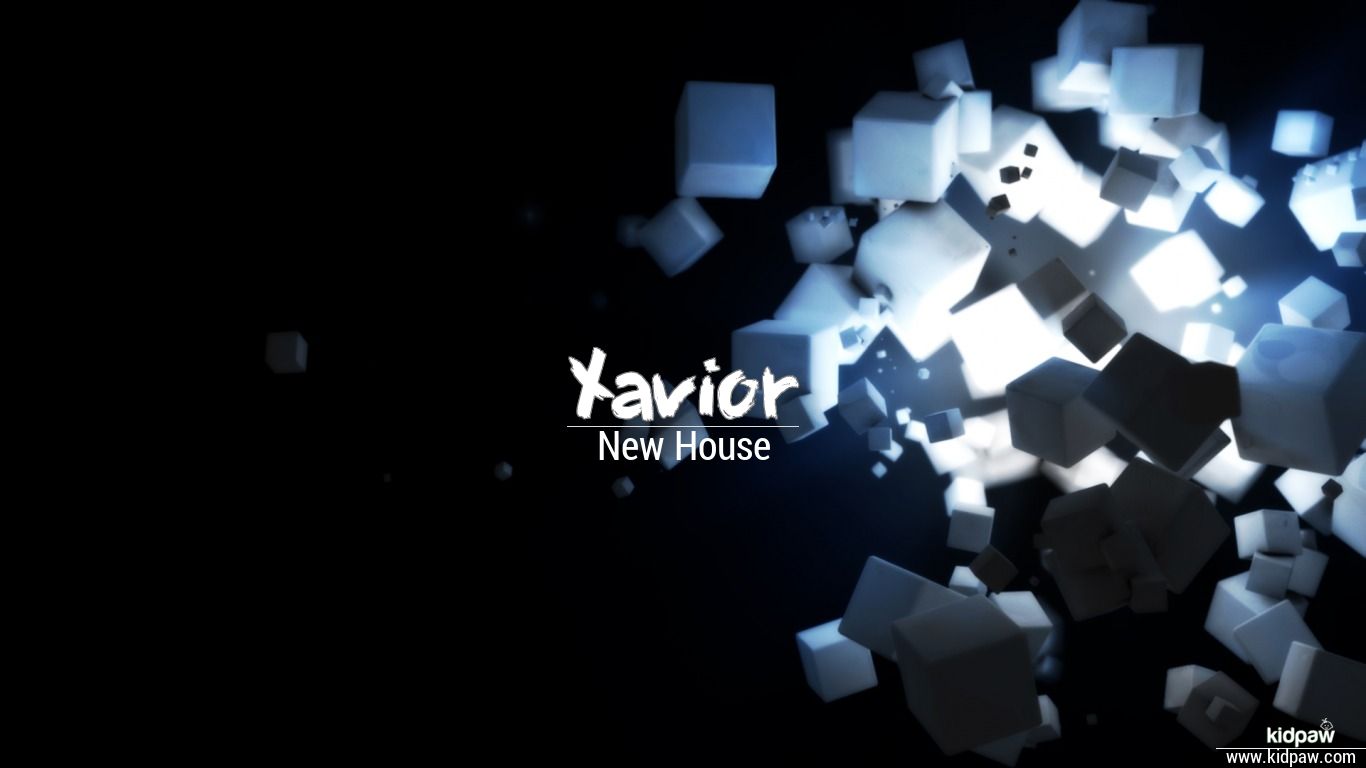 Xavior 3D Name Wallpaper for Mobile, Write Name on Photo Online