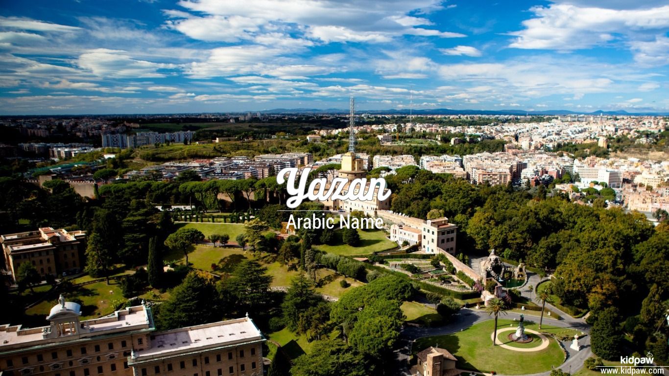 Yazan 3D Name Wallpaper for Mobile, Write يزن Name on Photo Online