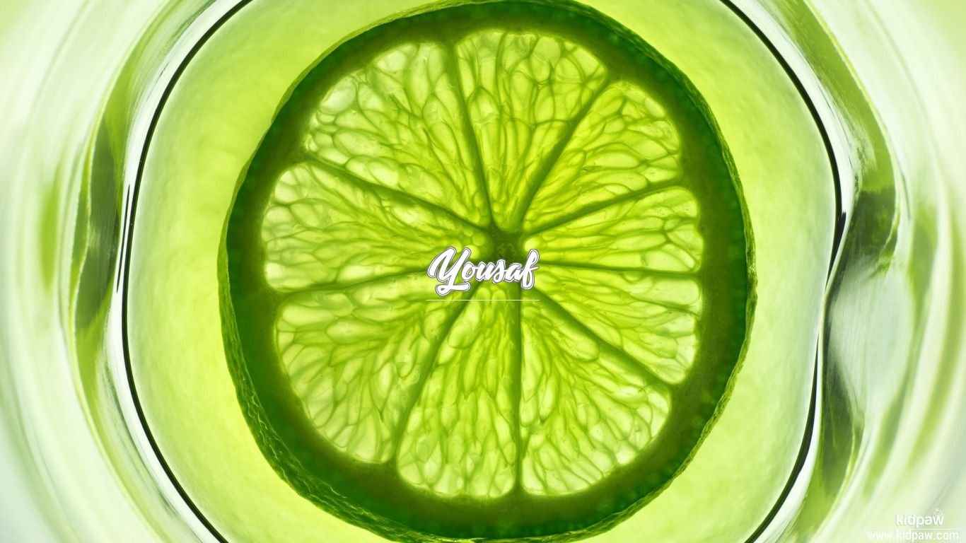 Yousaf 3D Name Wallpaper for Mobile, Write Name on Photo Online