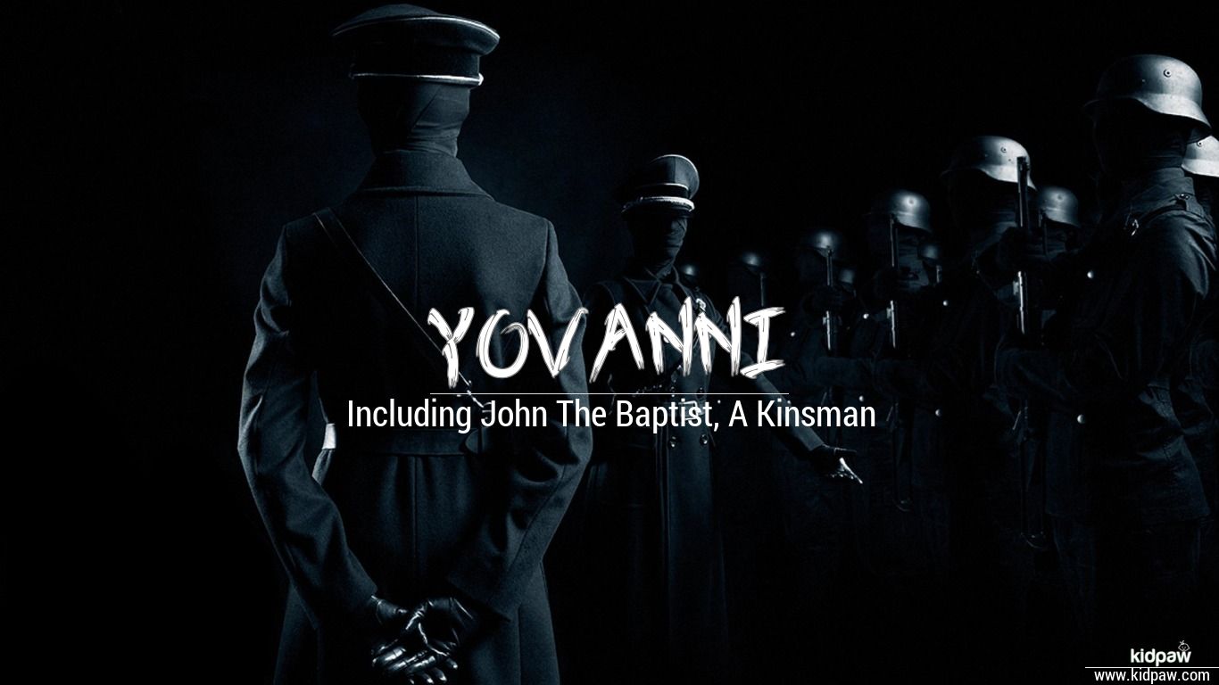 Yovanni 3D Name Wallpaper for Mobile, Write Name on Photo Online