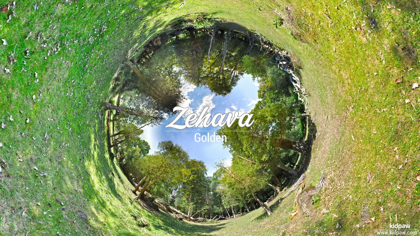 Zehava 3D Name Wallpaper for Mobile, Write Name on Photo Online