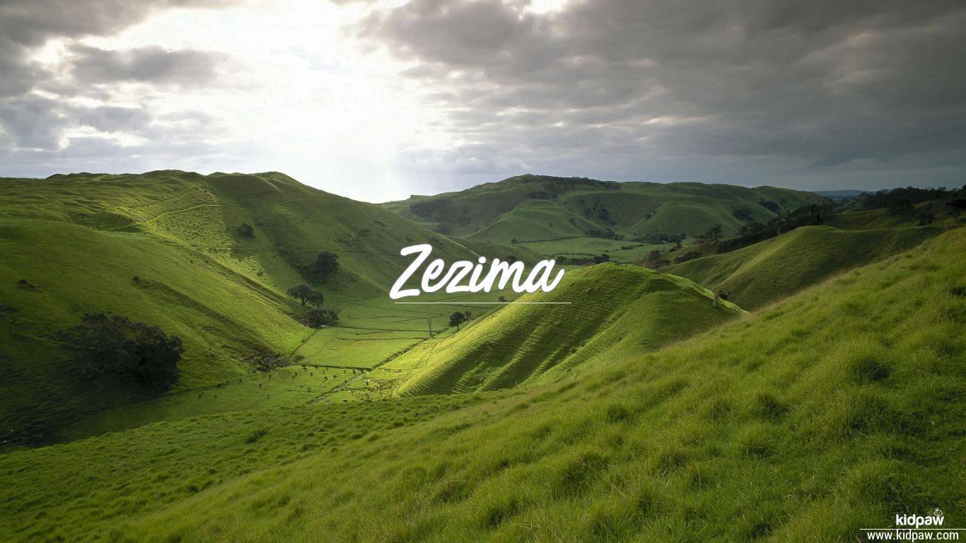Zezima 3D Name Wallpaper for Mobile, Write Name on Photo Online