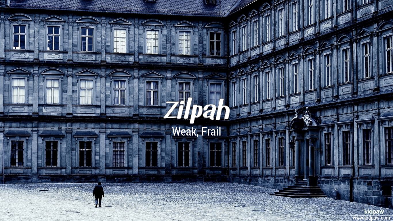 Zilpah 3D Name Wallpaper for Mobile, Write Name on Photo Online