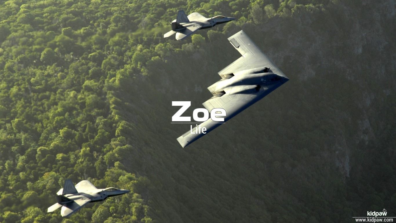 Zoe 3D Name Wallpaper for Mobile, Write Name on Photo Online